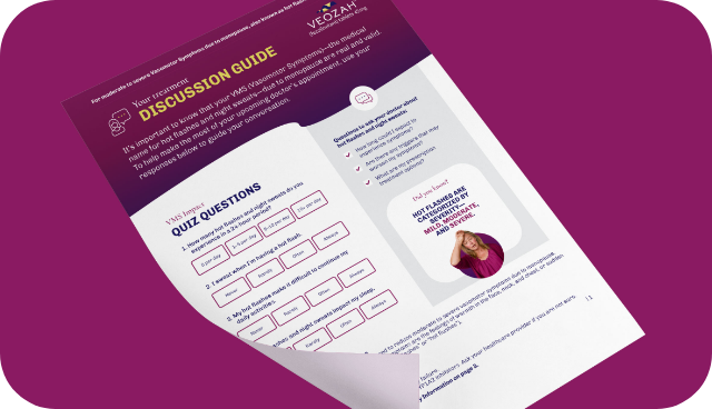 Discover VEOZAH® (fezolinetant) HCP and patient resources | For HCPs