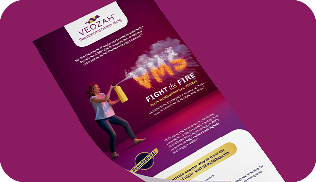 Discover VEOZAH® (fezolinetant) HCP and patient resources | For HCPs