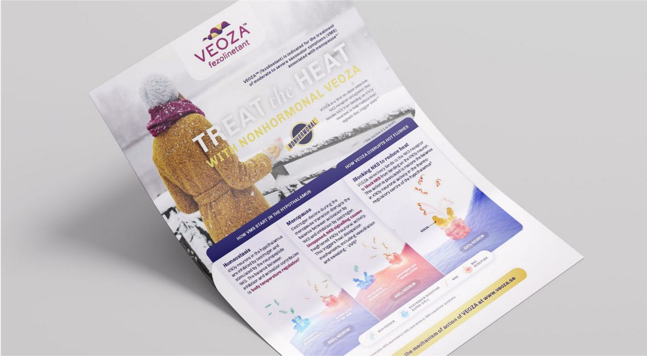 Mechanism of action for VEOZA™ (fezolinetant)